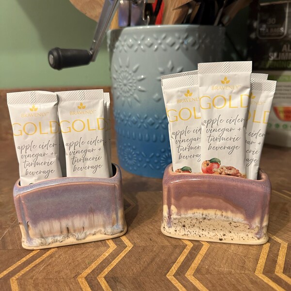 Sweetener Packet Holder, Tea Bag Holder, Kitchen Caddy, Kitchen ...