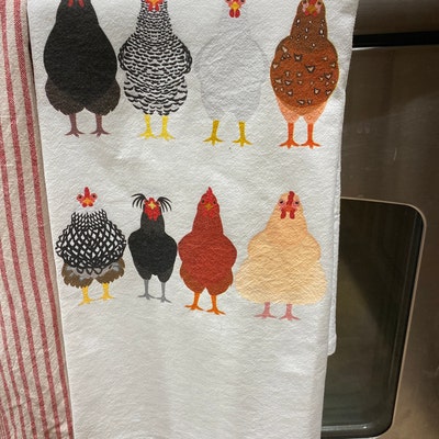 Chicken Tea Towel. Tea Towels Farmhouse. Farmhouse Tea Towel. - Etsy