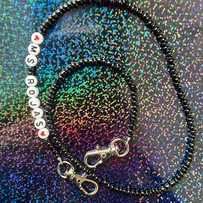 Beaded Face Mask Chain - Etsy