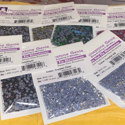 Magnetic Rhinestone Template Double Down 2 Font - Etsy