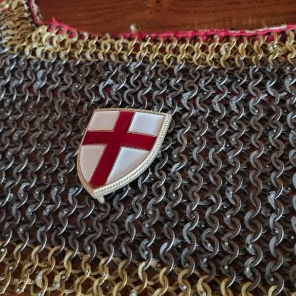 Elegant Dragon Pin - 15th Century Style - Livery / Pilgrim's Badge ...