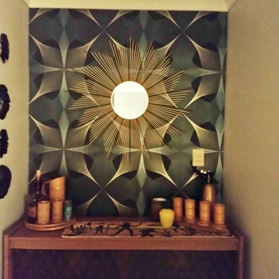 MOON Mirror, 70s Style/bohemian, Starburst Mirror, 35 Sunmirror, Wall ...