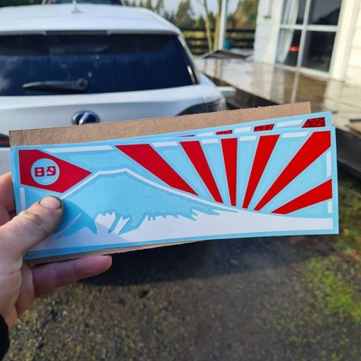 At Sundown, Mtfuji Defined Club Vinyl Sticker Die-cut Decal JDM Touge ...
