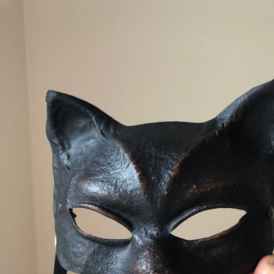 Leather Mask Leather Female Cat - Etsy
