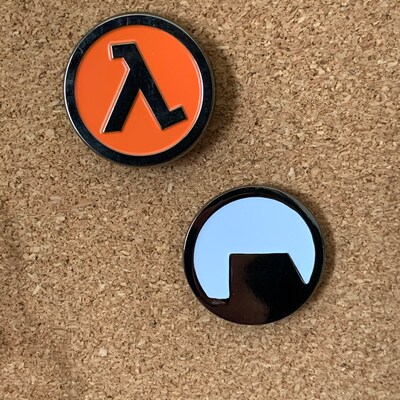 Lambda Enamel Pin - Etsy