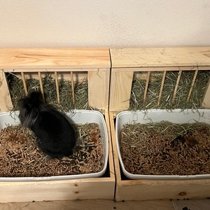 Large EZ Entry 2.0 Hop Box: Rabbit Bunny Easy Entry Hay - Etsy