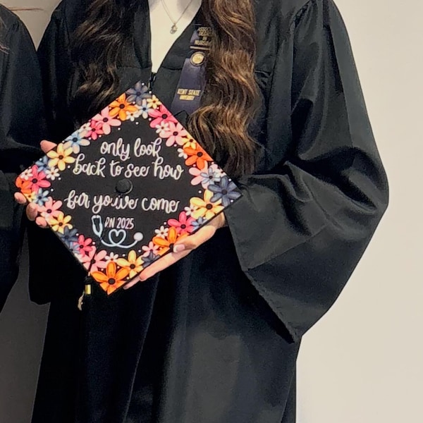 Custom "determinate Dna" Graduation Cap Topper, Biology Major ...