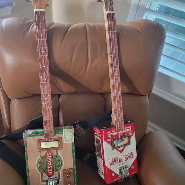 Resonator 4 String Cigar Box Guitar. Tejas Cigar Box Guitar Co. San ...