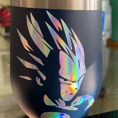 Vinyl Decal Vegeta Super Saiyan Decal - Etsy
