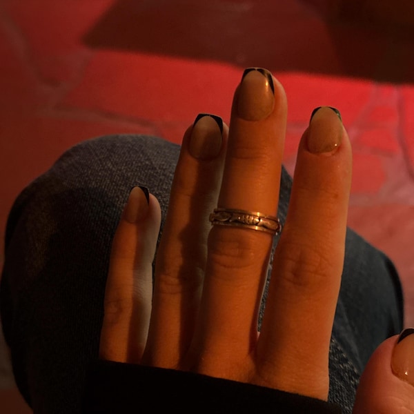 Crystal Rose Gold Spinner Ring, Sparkling Rose Gold Spinner Ring, Rose ...