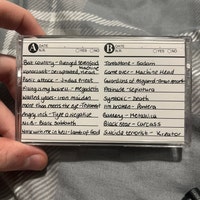 Make Your Own Mixtape Personalised Cassette Custom Playlist You Choose ...
