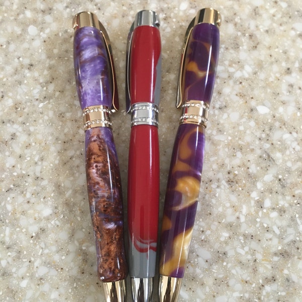 Beautiful, Handmade Retro, Hybrid ,FIJI Body Rollerball Pen - Etsy Canada