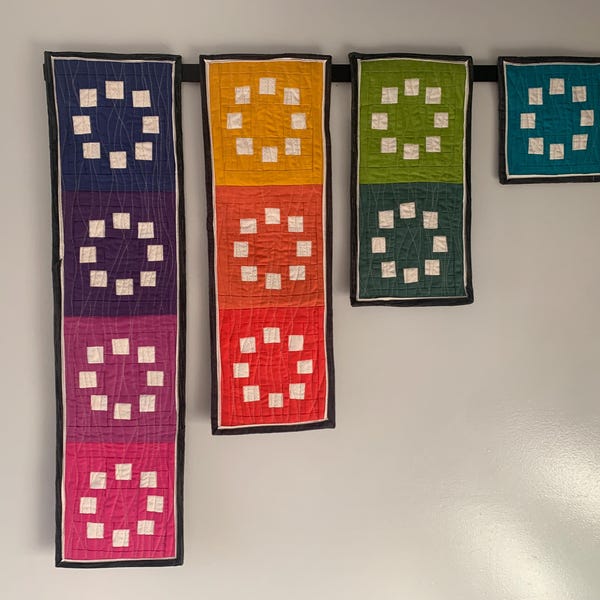 Invisible Quilt Hanger - No Screws, Wall Hugging, Adjustable 12- 22" OR ...