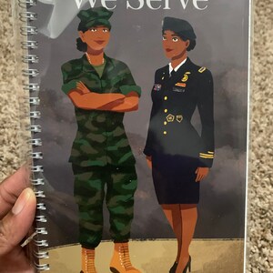 Large Curvy Black Girl Notebook African American Boss Chick Journal 8 ...