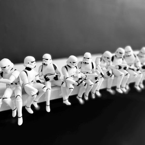 DIY Trooper Lunch Atop a Shelf (starwars) - Etsy