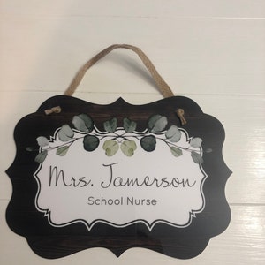 Classroom Door Sign 8 x 10 Math Class Sign | Etsy