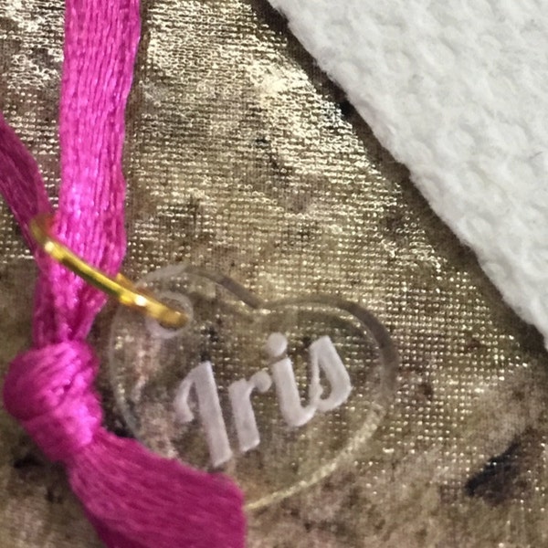 CUSTOM JEWELRY TAGS - Clear Laser Cut Acrylic - Personalized - 50, 100 ...