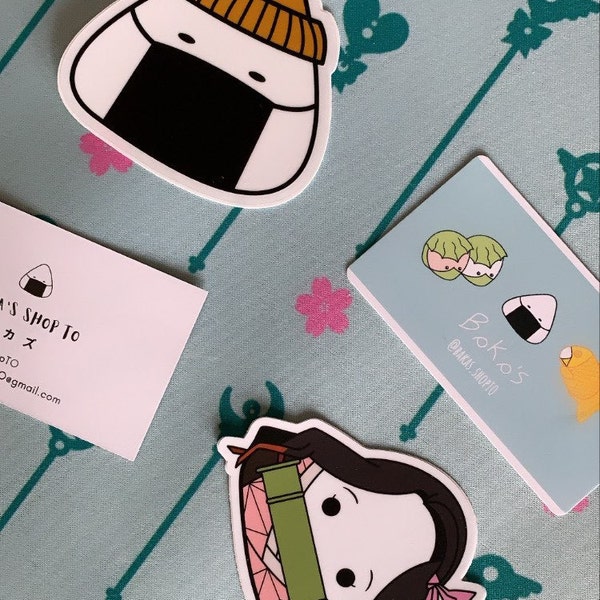 Ita-gari Matte Vinyl Sticker - Etsy