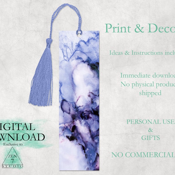 Rectangle 2 X 7 Inch Bookmark With Tassel Mockup | Add Your Own Image ...