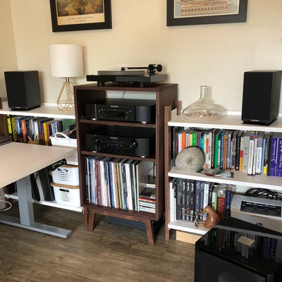 Floating Turntable Shelf / Customizable Record Player Ledge / - Etsy