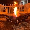Customizable United States Military Fire Pit, Collapsible Fire Ring ...