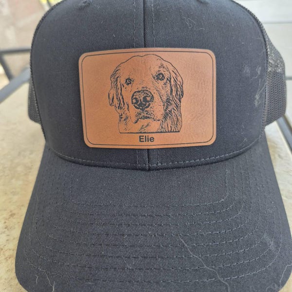 El Abuelo Mas Chingon Trucker Hat Leather Patch - Personalized Mexican ...