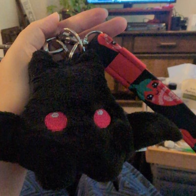 Bat Keychain, Cute Bat, Kawaii Keychain, Bat Plush, Bat Gift, Kawaii ...