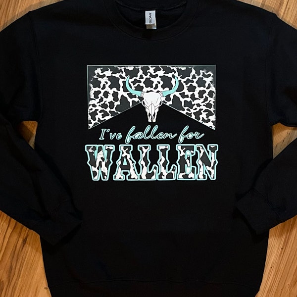 Wallen Brown Cow Print and Turquoise PNG File | Wallen Sublimation ...