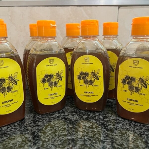 Landscape Editable Honey Label, DIY Label Template, DIY Label Sticker ...