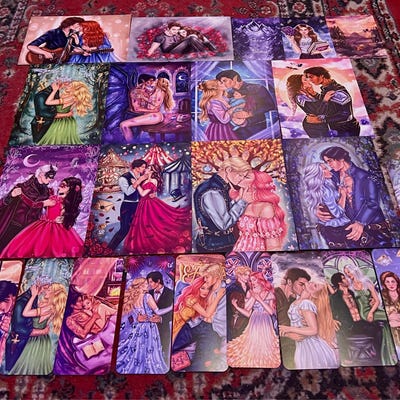 Katria & Davien, Print/bookmark, A Dance With the Fae Prince, Elise ...