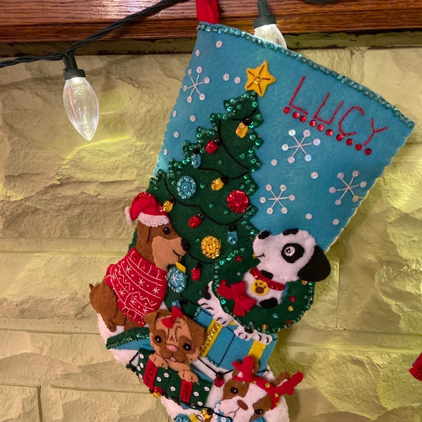 Sugar Plum Fairy Stocking - Etsy