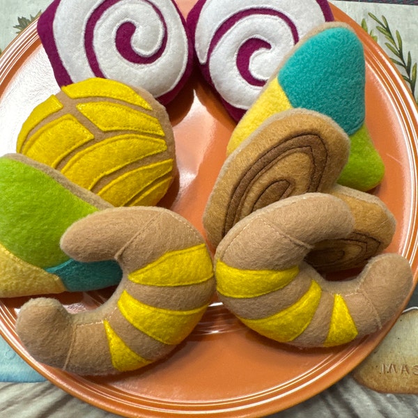 Custom Pan Dulce Pack, Custom Kids Toys, Individual Pan Dulce Toy, Pan ...
