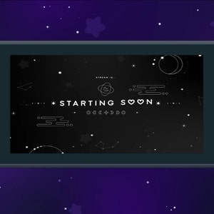 Stream Starting Soon Sakura Moon Standby Videos OBS Starting, BRB ...