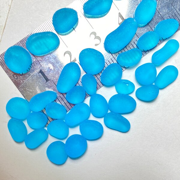 13-18mm Small Glass Tumbled Sea Glass Flat Glass Tumbled Sea Glass ...