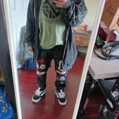 Destroy Power Not People Crass Patch Anarcho Punk Hellshock Extinction ...