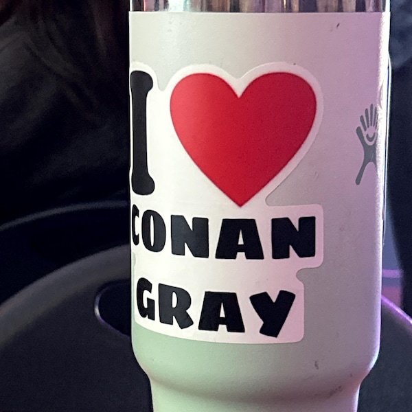 Conan Gray Sticker Pack 4 Piece | Christmas Gift for Conan Gray Fans ...