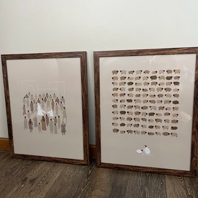 Thin Natural Wood Frame, Oak Wooden Frame, Simple Frame, Photo Picture ...