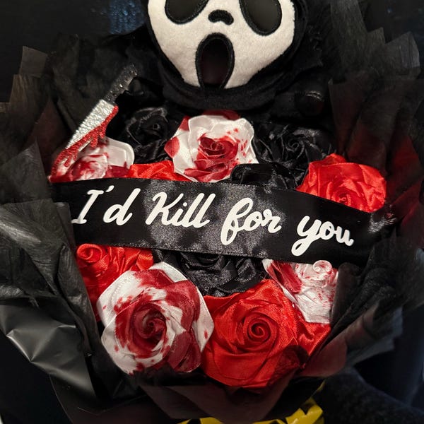 Corpse Bride Eternal Rose Bouquet - Etsy