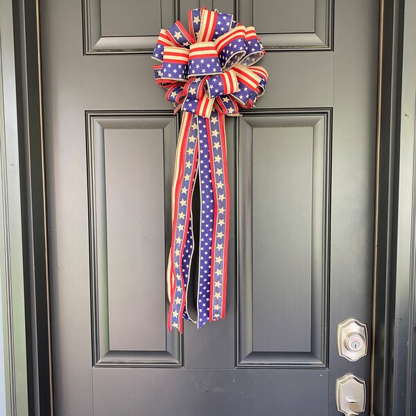Bow Lady Bug Bow Package Bow Wreath Bow Gift Bowsummer Bow Craft Bow ...