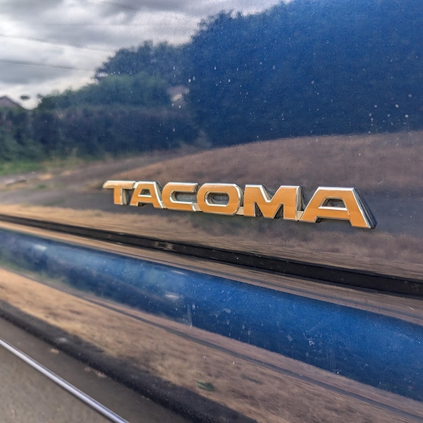 2005-2015 Toyota Tacoma Door & Tailgate Emblem Decal Overlays for SR5 ...