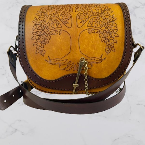 PDF Pattern+vector for Tree of Life Bag, Leather Purse, PDF Pattern ...