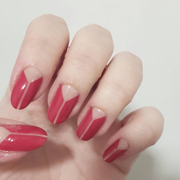 Nail Wraps Nail Decals Nail Stickers Nail Art Press Ons Party ...