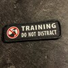 Do Not Pet Patch Do Not Distract Stop Sign Patch With VELCRO® Brand ...