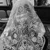 NEW!! Catholic Veil Triangular One Piece Veil Chalice Wheat Pattern ...