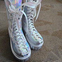 Fuzzy Laces, Pink Shoe Laces, White Shoe Laces ONE PAIR - Etsy