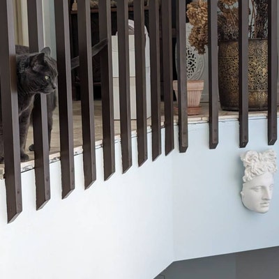 Plaster Cast of Michelangelo's David, Eye Sculpture. Male Sculpture ...