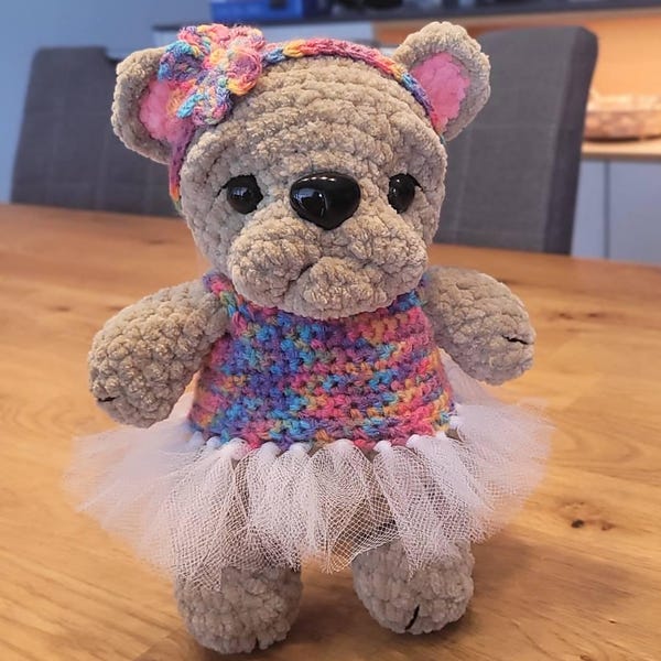 Mini French Bulldog Crochet Pattern: Amigurumi Dog (PDF Pattern English ...