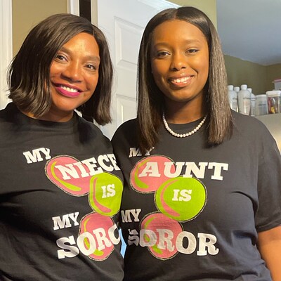 Silver Soror 25 Years of Sisterhood & Service Short-sleeve T-shirt HBCU ...
