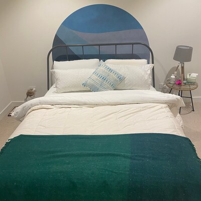 Wavy Render Moss Removable Reusable Decal Headboard - Etsy