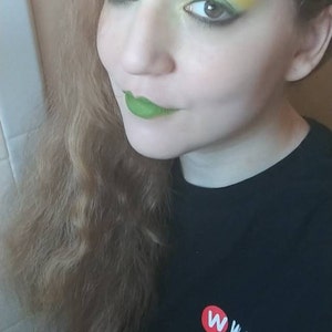 CHRYSALIS Liquid Lipstick, Bright Spring Green, Matte Green Lipstick ...